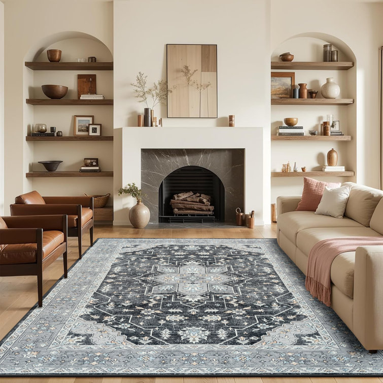 Bungalow Rose Tapis de salon Gron - Wayfair Canada